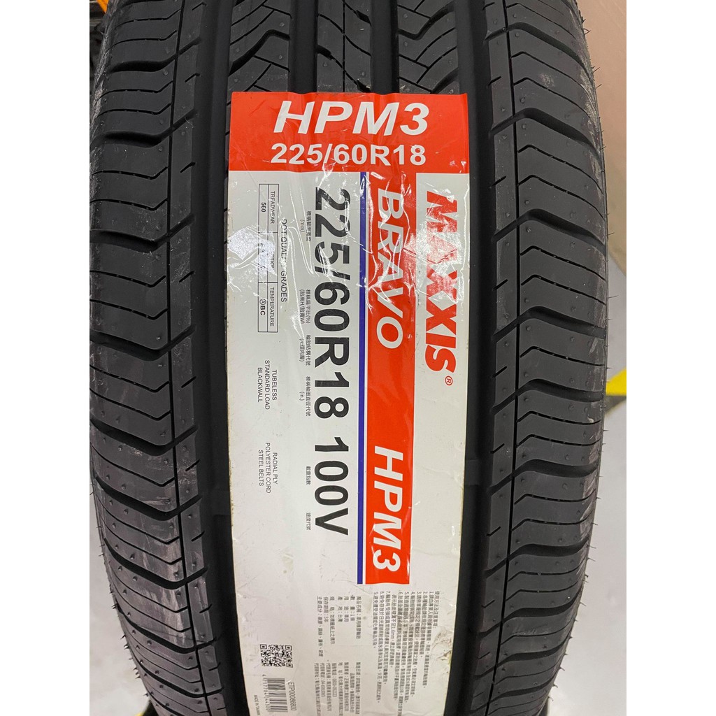 Lốp 225/60R18 Maxxis HPM3 Thái Lan